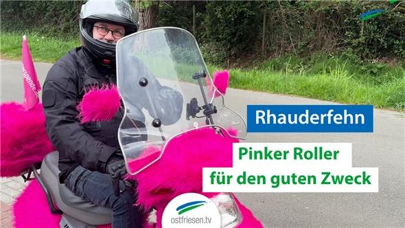 Rhauderfehner will Spenden sammeln: Plüsch Pinker Roller für den guten ...